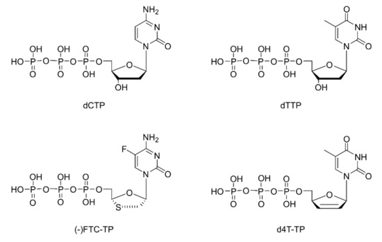 Post-Catalytic Complexes with Emtricitabine or Stavudine and HIV-1 ...