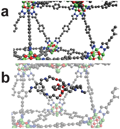 Design of Metal-Organic Framework Templated Materials Using High-Throughput Computational Screening