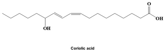 Coriolic Acid (13-(S)-Hydroxy-9Z, 11E-octadecadienoic Acid) from ...