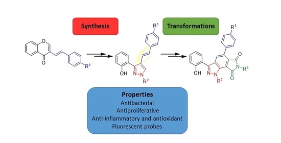 Molecules | Free Full-Text | Styrylpyrazoles: Properties, Synthesis and ...