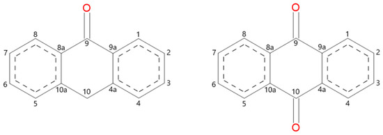 Effect of Substitution of Hydrogen Atoms in the Molecules of Anthrone ...