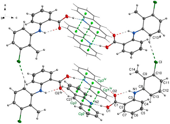 The Crystal Structure and Intermolecular Interactions in Fenamic Acids ...