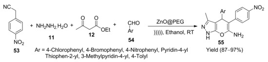 Advances in Pyranopyrazole Scaffolds’ Syntheses Using Sustainable ...