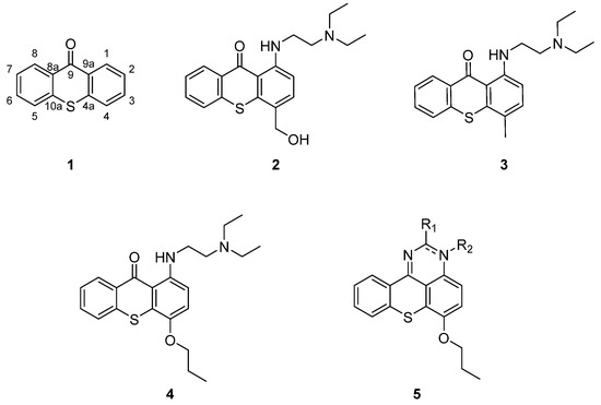 Tetracyclic Thioxanthene Derivatives: Studies on Fluorescence and ...