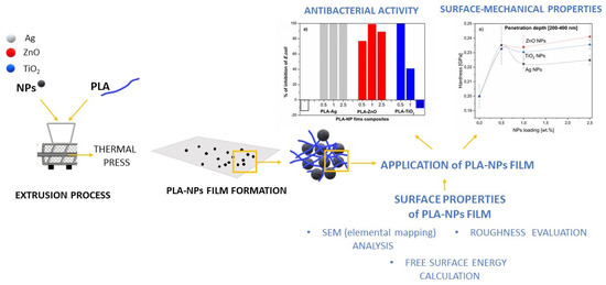 Incorporation of Metal-Based Nanoadditives into the PLA Matrix: Effect ...