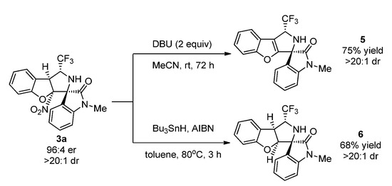 Asymmetric Dearomative (3+2)-Cycloaddition Involving Nitro-Substituted ...
