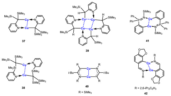 Molecules | Free Full-Text | C,C- and C,N-Chelated Organocopper Compounds