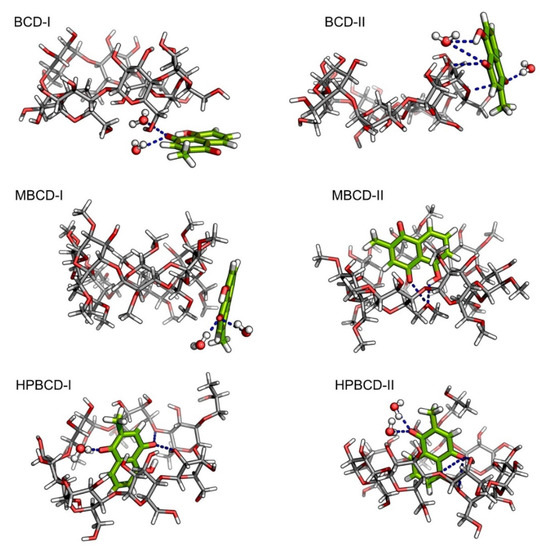 Molecular Dynamic Simulation Analysis on the Inclusion Complexation of ...