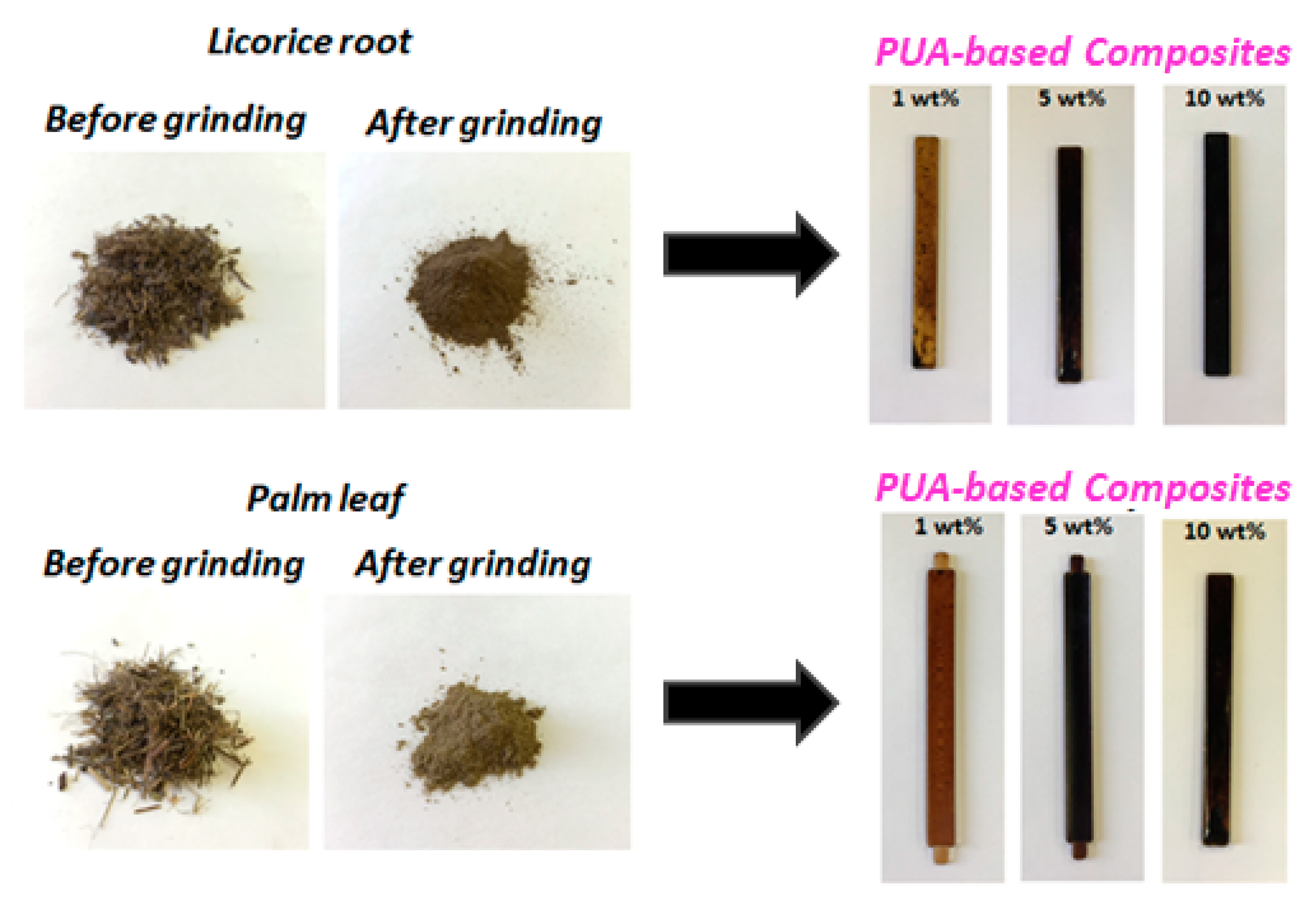 Chemical and Mechanical Characterization of Licorice Root and Palm Leaf ...