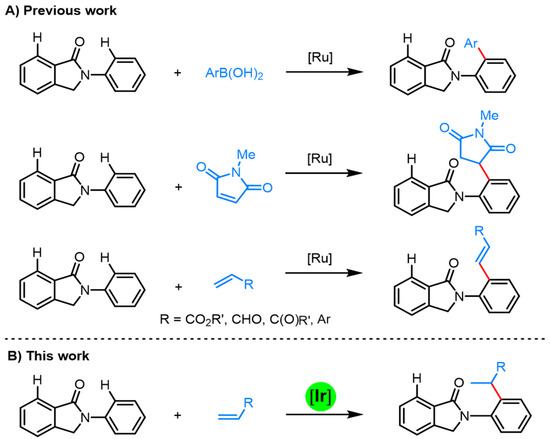 Iridium(I)-Catalyzed Isoindolinone-Directed Branched-Selective Aromatic ...