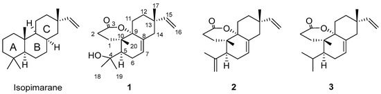 3,4-Seco-Isopimarane Diterpenes from the Twigs and Leaves of Isodon ...