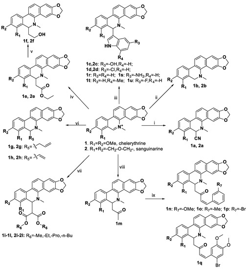 Synthesis and Antileukemia Activity Evaluation of Benzophenanthridine ...