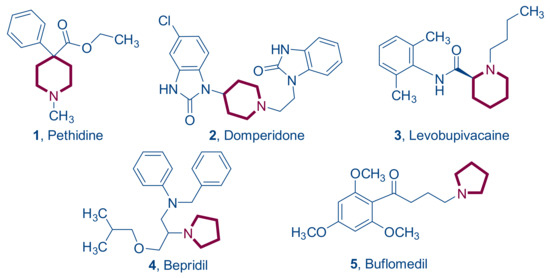 One-Pot Route from Halogenated Amides to Piperidines and Pyrrolidines