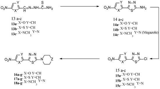 2-(Nitroaryl)-5-Substituted-1,3,4-Thiadiazole Derivatives with ...