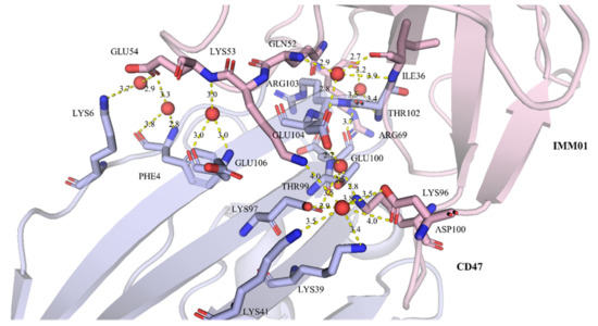 Crystal Structure of Human CD47 in Complex with Engineered SIRPα.D1(N80A)