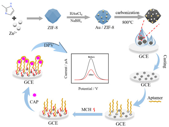 Electrochemical Aptasensor Based on Au Nanoparticles Decorated Porous ...