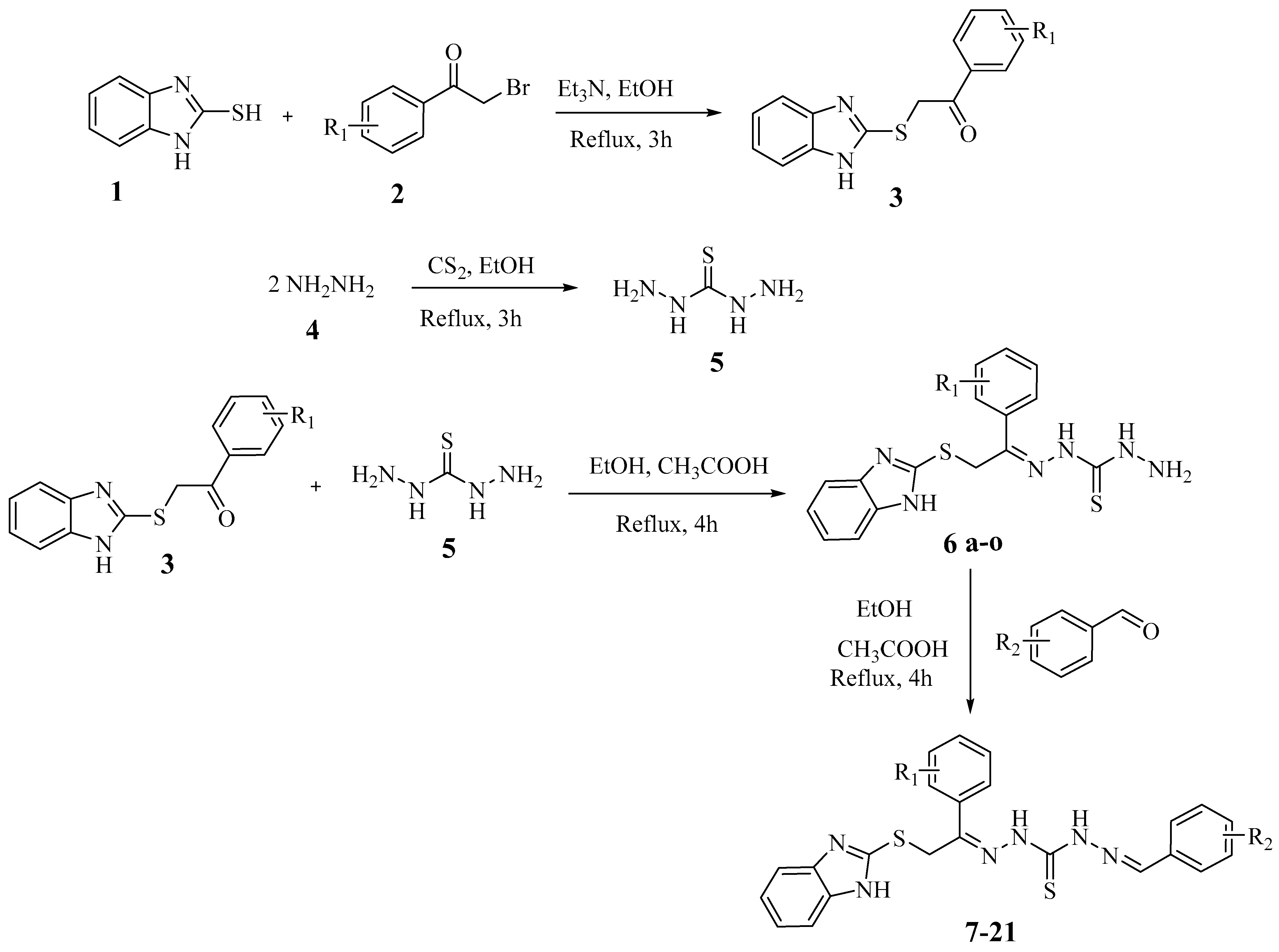Benzimidazole Bearing Thiosemicarbazone Derivatives Act as Potent α ...