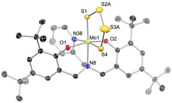 Reactions Of A Dioxidomolybdenum Vi Complex With Thionation Reagents