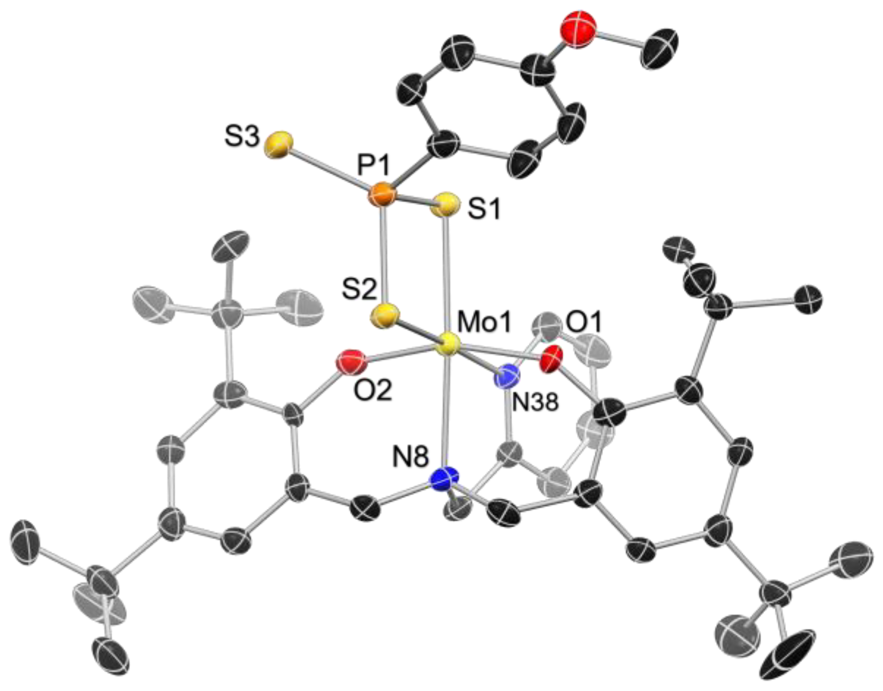 Reactions Of A Dioxidomolybdenum Vi Complex With Thionation Reagents