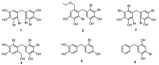 Synthesis of Novel Bromophenol with Diaryl Methanes—Determination of ...