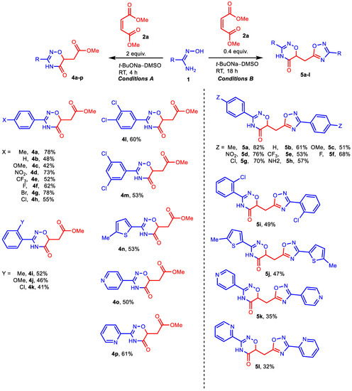 Unusual Formation of 1,2,4-Oxadiazine Core in Reaction of Amidoximes ...