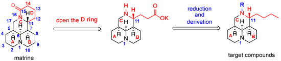 Synthesis and Evaluation of 11-Butyl Matrine Derivatives as Potential ...