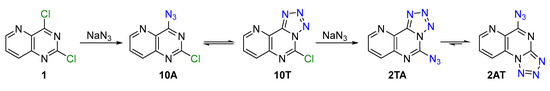 SnAr Reactions of 2,4-Diazidopyrido[3,2-d]pyrimidine and Azide ...