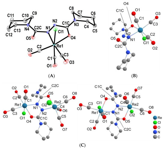 Rhenium Tricarbonyl Complexes of Azodicarboxylate Ligands