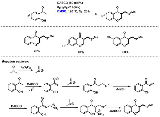 Recent Advances in DMSO-Based Direct Synthesis of Heterocycles