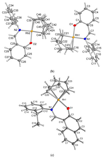 Molecules | Free Full-Text | Schiff Base in Ketoamine Form and Rh(η4 ...