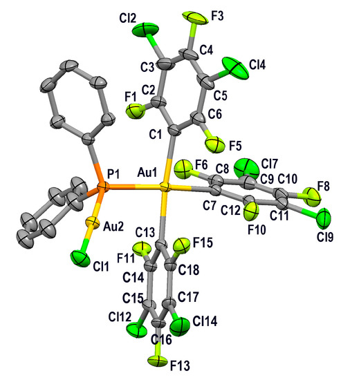 Synthesis and Structural Characterization of Phosphanide Gold(III)/Gold ...