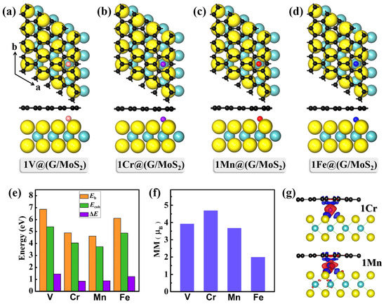 Effect of 3d Transition Metal Atom Intercalation Concentration on the Electronic and Magnetic ...