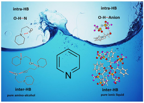 Molecular Liquids versus Ionic Liquids: The Interplay between Inter ...