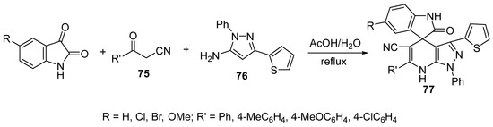 Spirooxindole: A Versatile Biologically Active Heterocyclic Scaffold