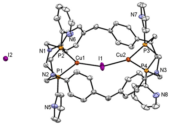First Example of Cage P4N4-Macrocycle Copper Complexes with Intracavity Location of Unusual Cu2I ...