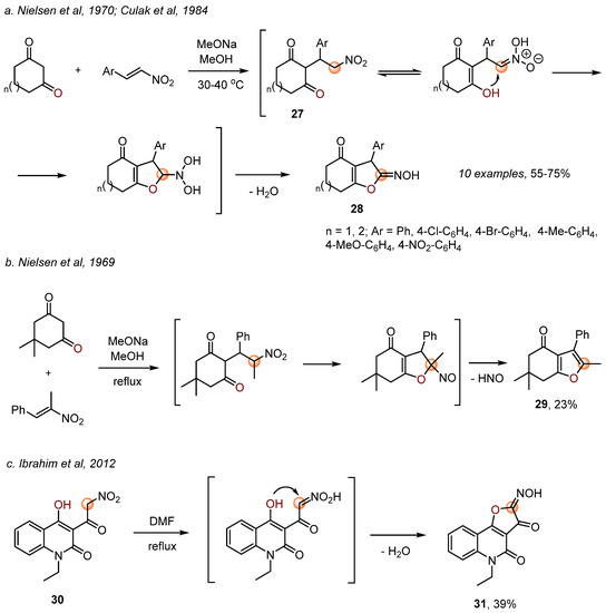 Interrupted Nef and Meyer Reactions: A Growing Point for Diversity ...