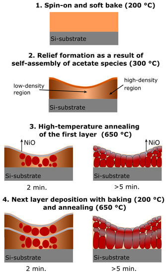 Control of Columnar Grain Microstructure in CSD LaNiO3 Films