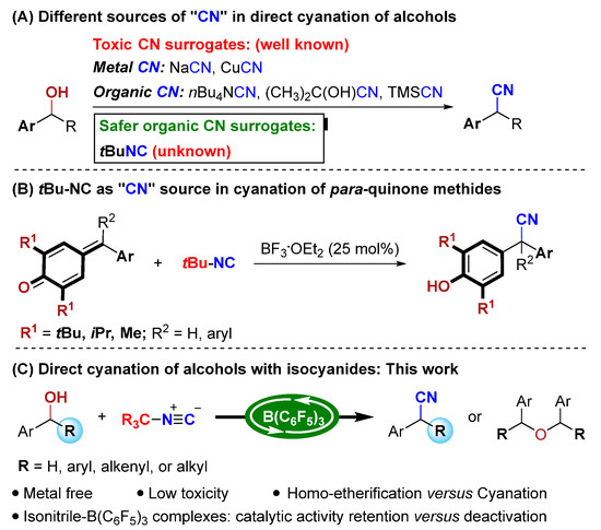 Boron Lewis Acid Catalysis Enables the Direct Cyanation of Benzyl ...