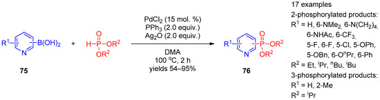 Synthesis of Phosphorus(V)-Substituted Six-Membered N-Heterocycles ...