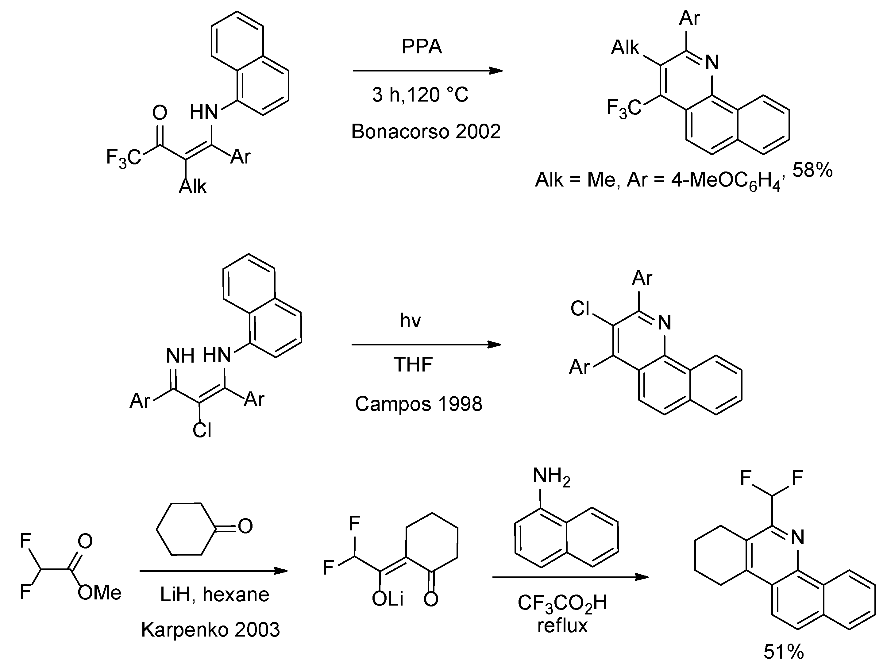 A New Way to 2,3,4-Trisubstituted Benzo[h]quinolines: Synthesis ...