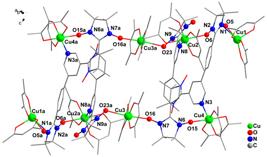 Cyclic [Cu-biRadical]2 Secondary Building Unit in 2p-3d and 2p-3d-4f ...