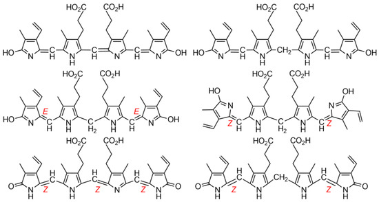 Insights into the Structures of Bilirubin and Biliverdin from ...