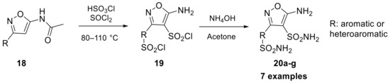Five-Membered Heterocyclic Sulfonamides as Carbonic Anhydrase Inhibitors