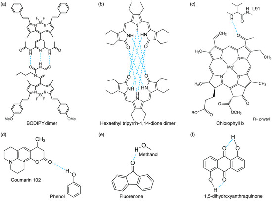 The Role of H-Bonds in the Excited-State Properties of Multichromophoric Systems: Static and ...