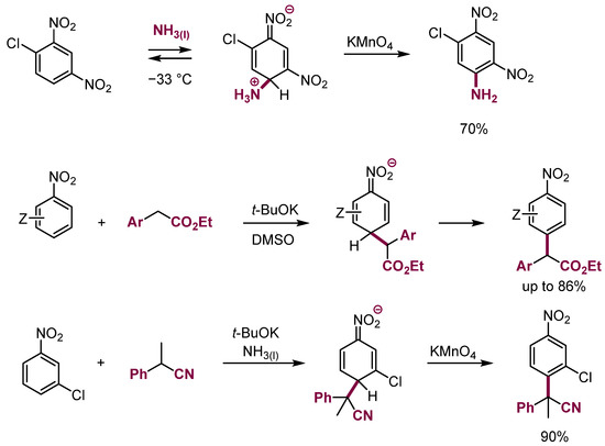 Analogy of the Reactions of Aromatic and Aliphatic π-Electrophiles with ...
