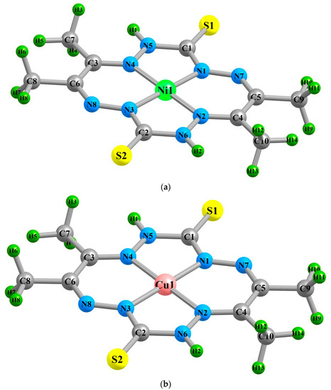 Molecular and Electronic Structures of Macrocyclic Compounds Formed at ...