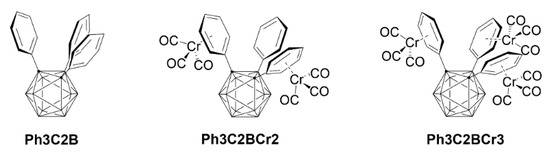 1,2-Diphenyl-o-carborane and Its Chromium Derivatives: Synthesis, Characterization, X-ray ...