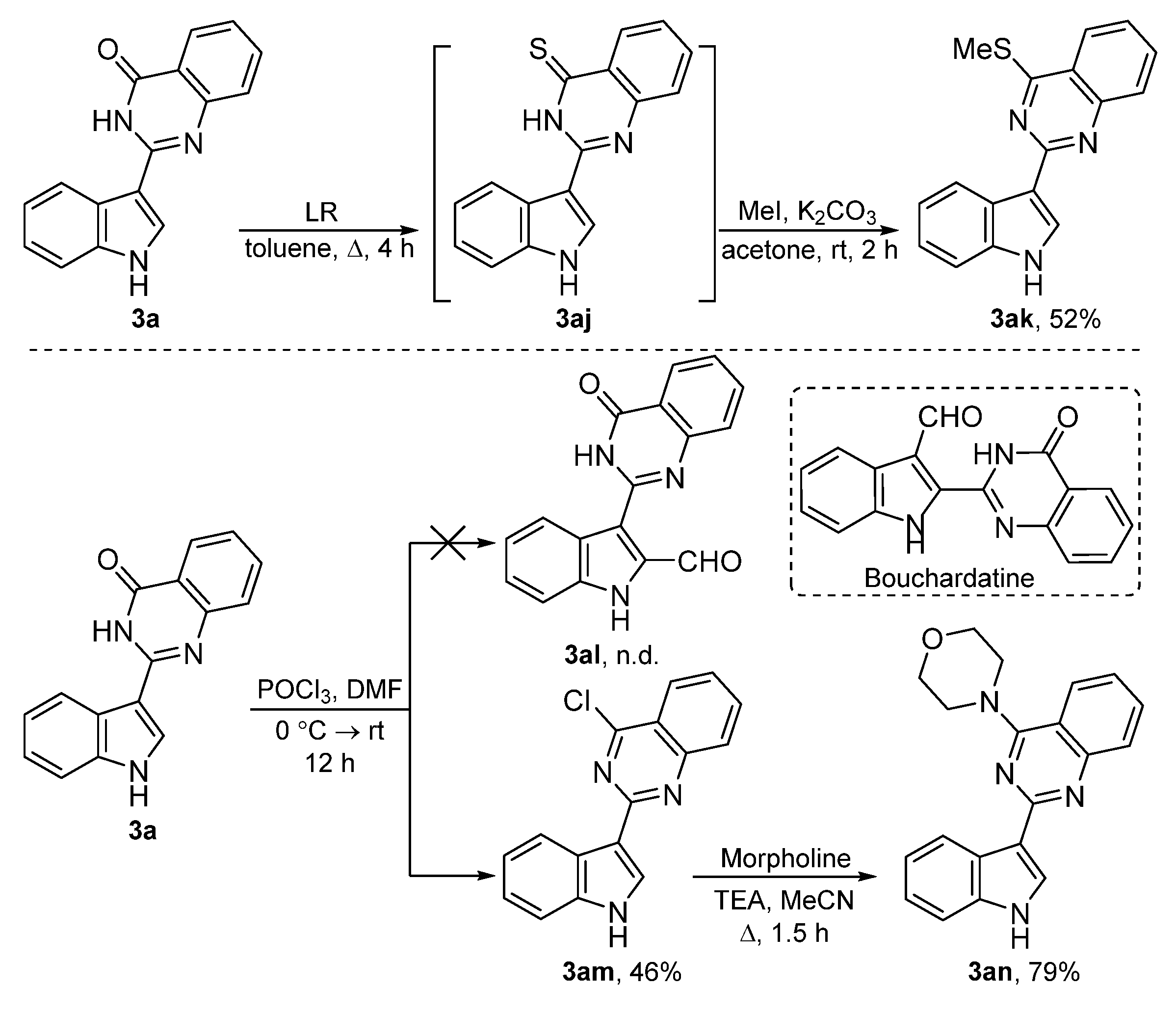 The Synthesis and Biological Evaluation of 2-(1H-Indol-3-yl)quinazolin-4(3H)-One Derivatives