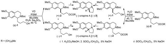 Lipase-Catalyzed Strategies for the Preparation of Enantiomeric THIQ ...