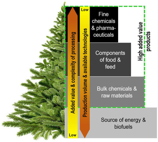 Strategy of Coniferous Needle Biorefinery into Value-Added Products to ...